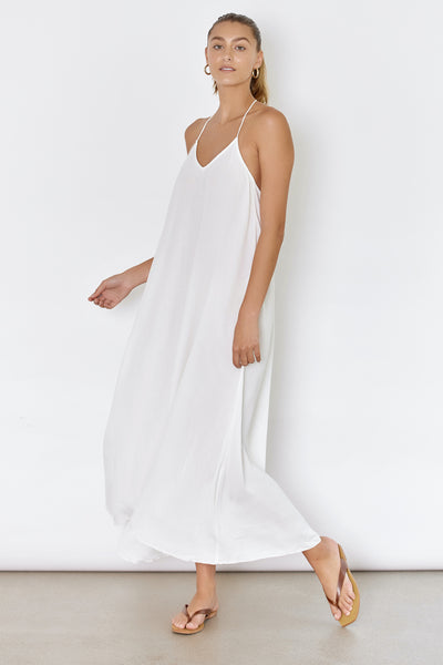 SUNSEEKER DRESS - OFF WHITE – BEFORE ANYONE ELSE